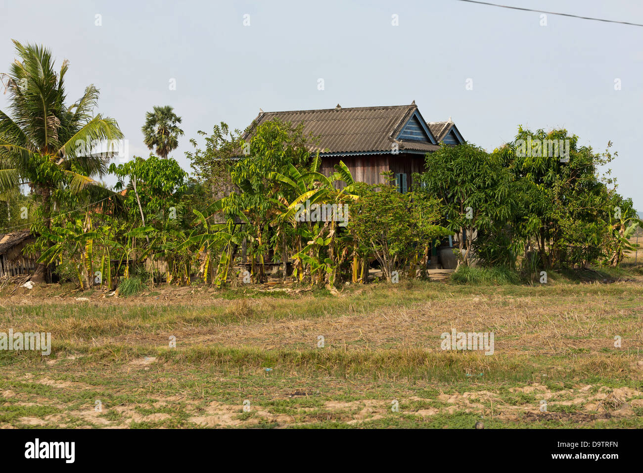 Rural Landscape in the Kampot Province of Cambodia Stock Photo - Alamy