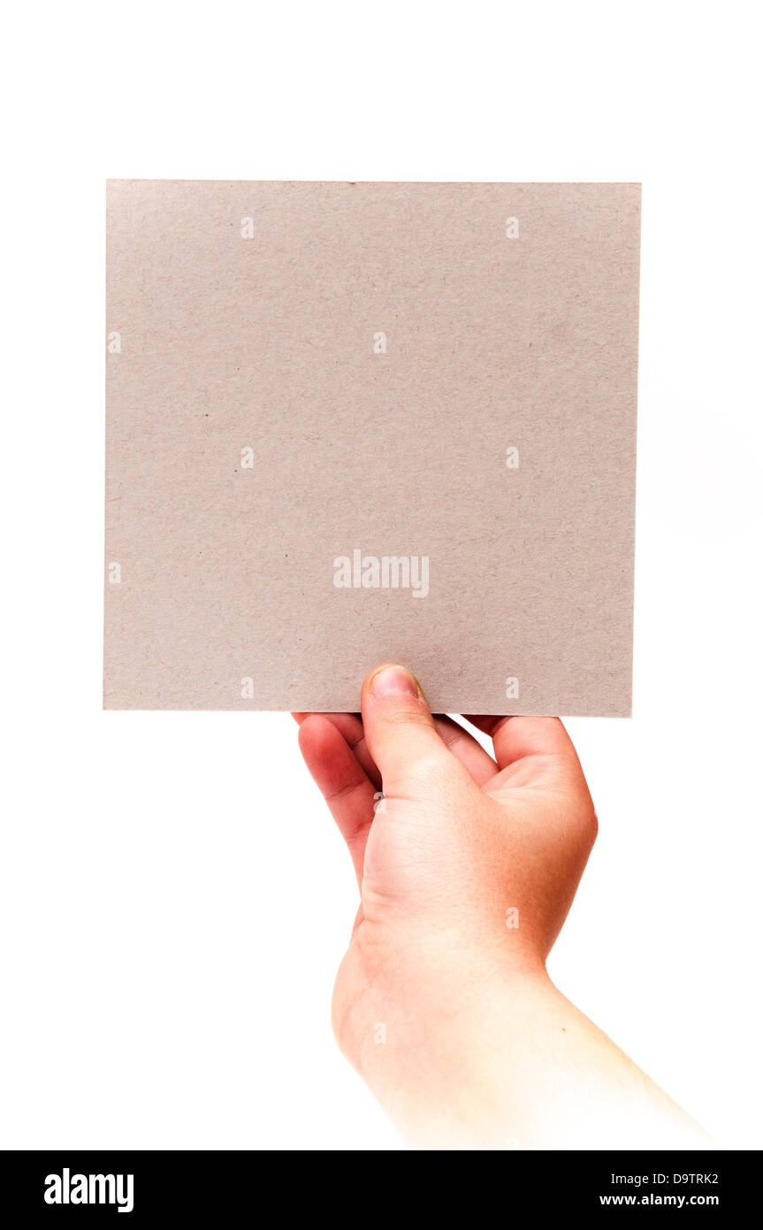 hand sign on a white background Stock Photo - Alamy