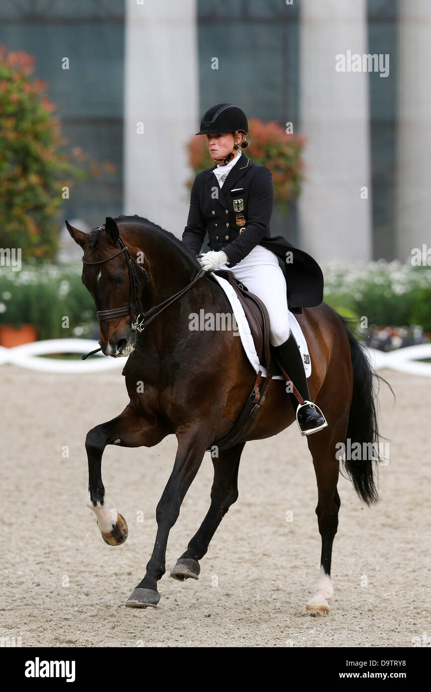 German isabell werth on horse hi-res stock photography and images - Alamy