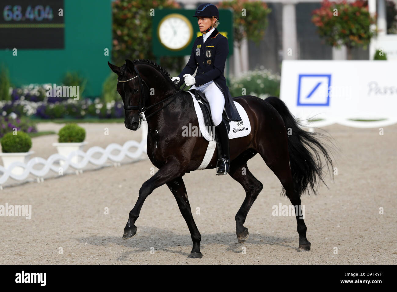 Aachen, Germany. 26th June 2013. German dressage rider Ingrid Klimke ...