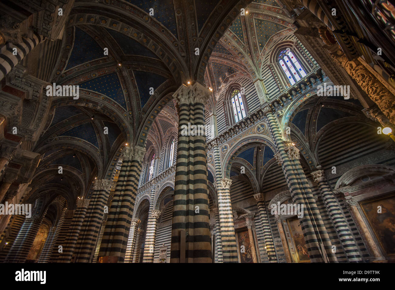 Siena cathedral interior dome hi-res stock photography and images - Alamy