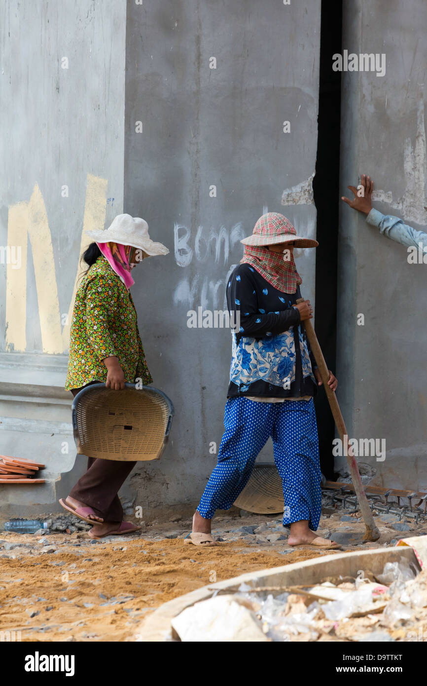 Female Street Workers in Kampot, Cambodia Stock Photo - Alamy