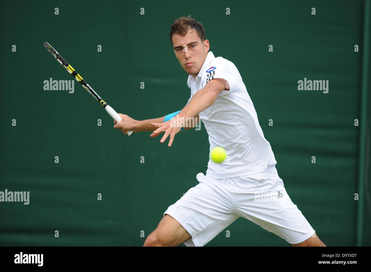 JERZY JANOWICZ POLAND THE ALL ENGLAND TENNIS CLUB WIMBLEDON LONDON ...
