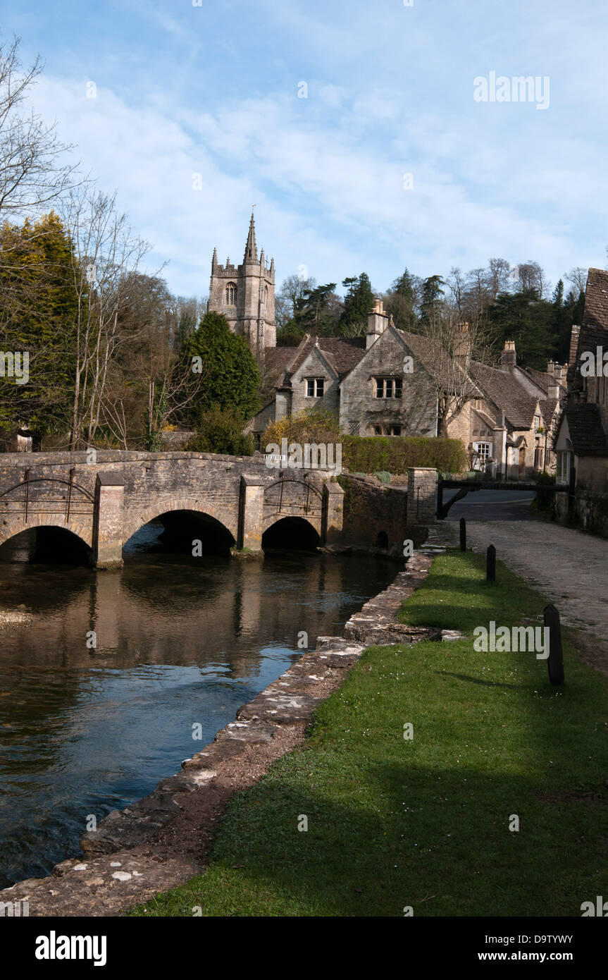 Bybrook castle combe hi-res stock photography and images - Alamy