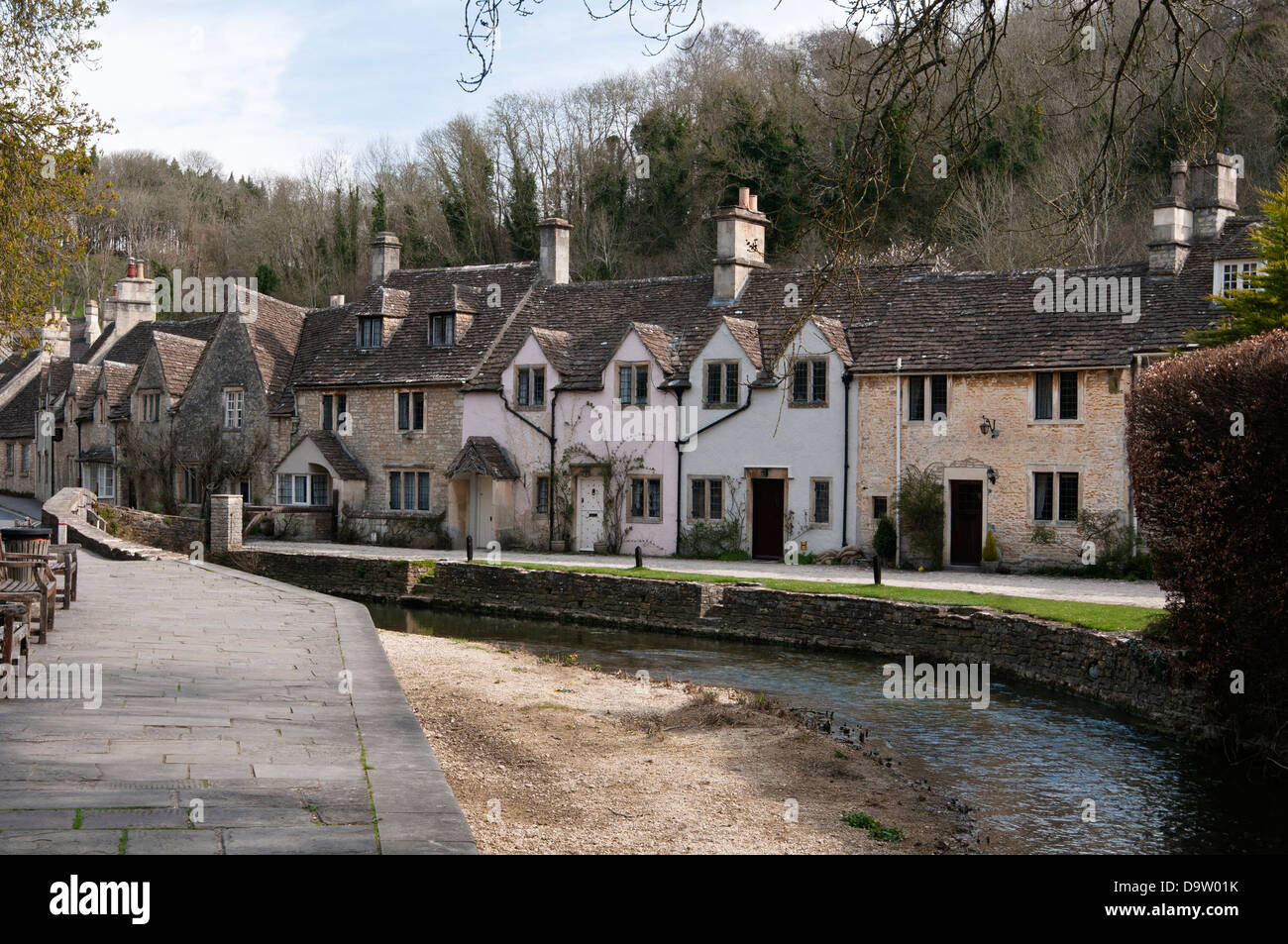 Castle combe bridge over hi-res stock photography and images - Alamy