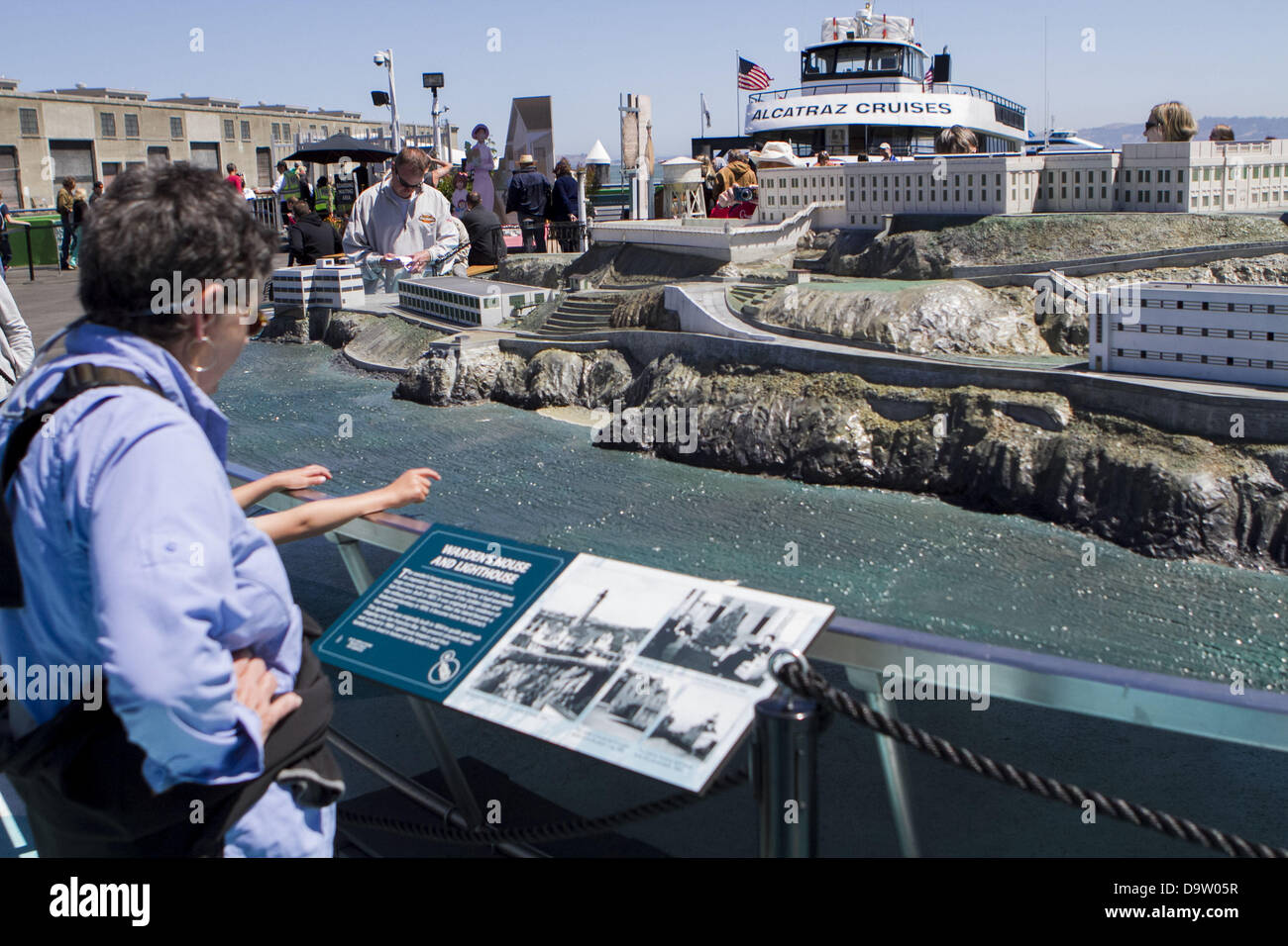 Alcatraz model hi-res stock photography and images - Alamy