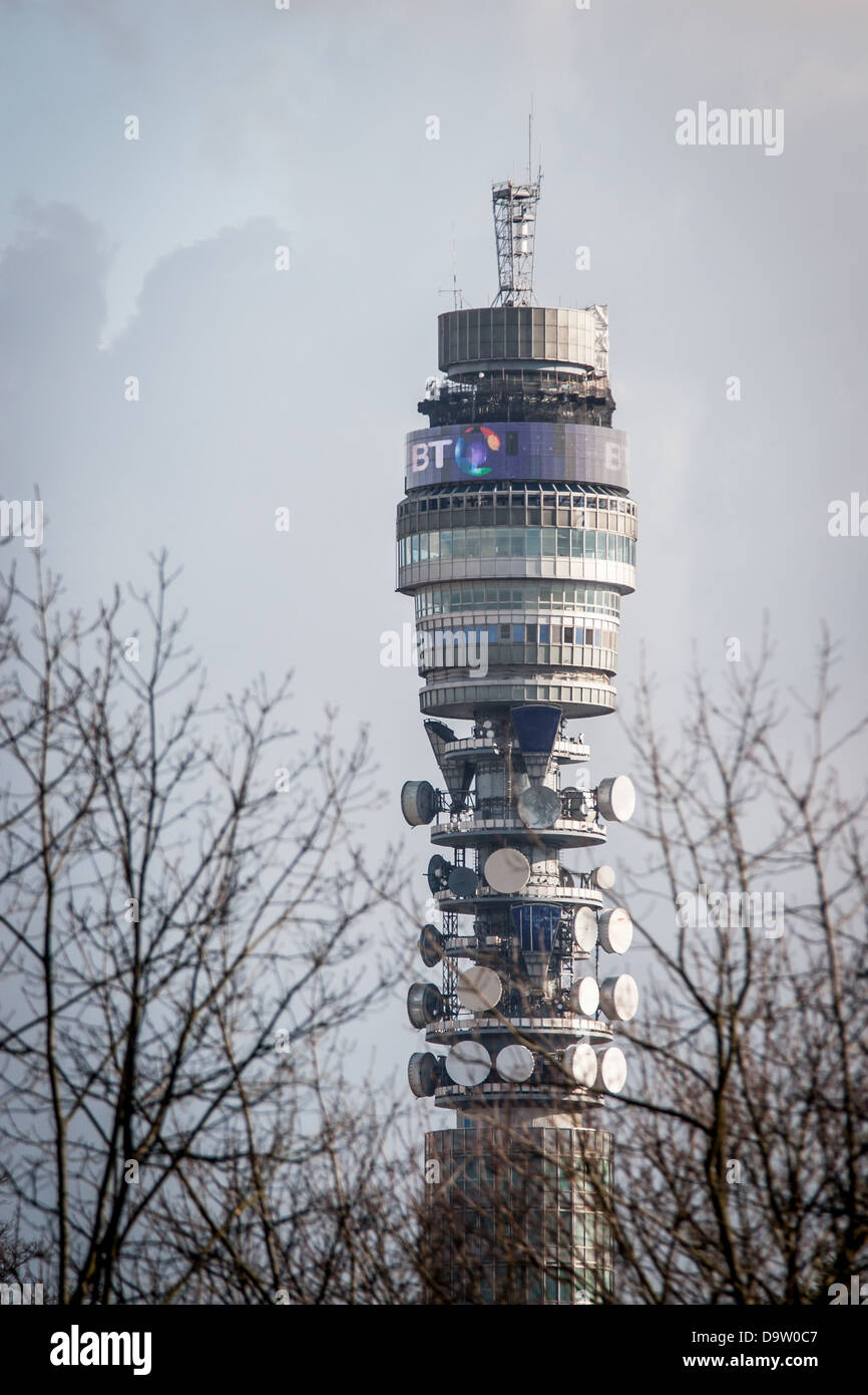 BT Tower in London Stock Photo - Alamy