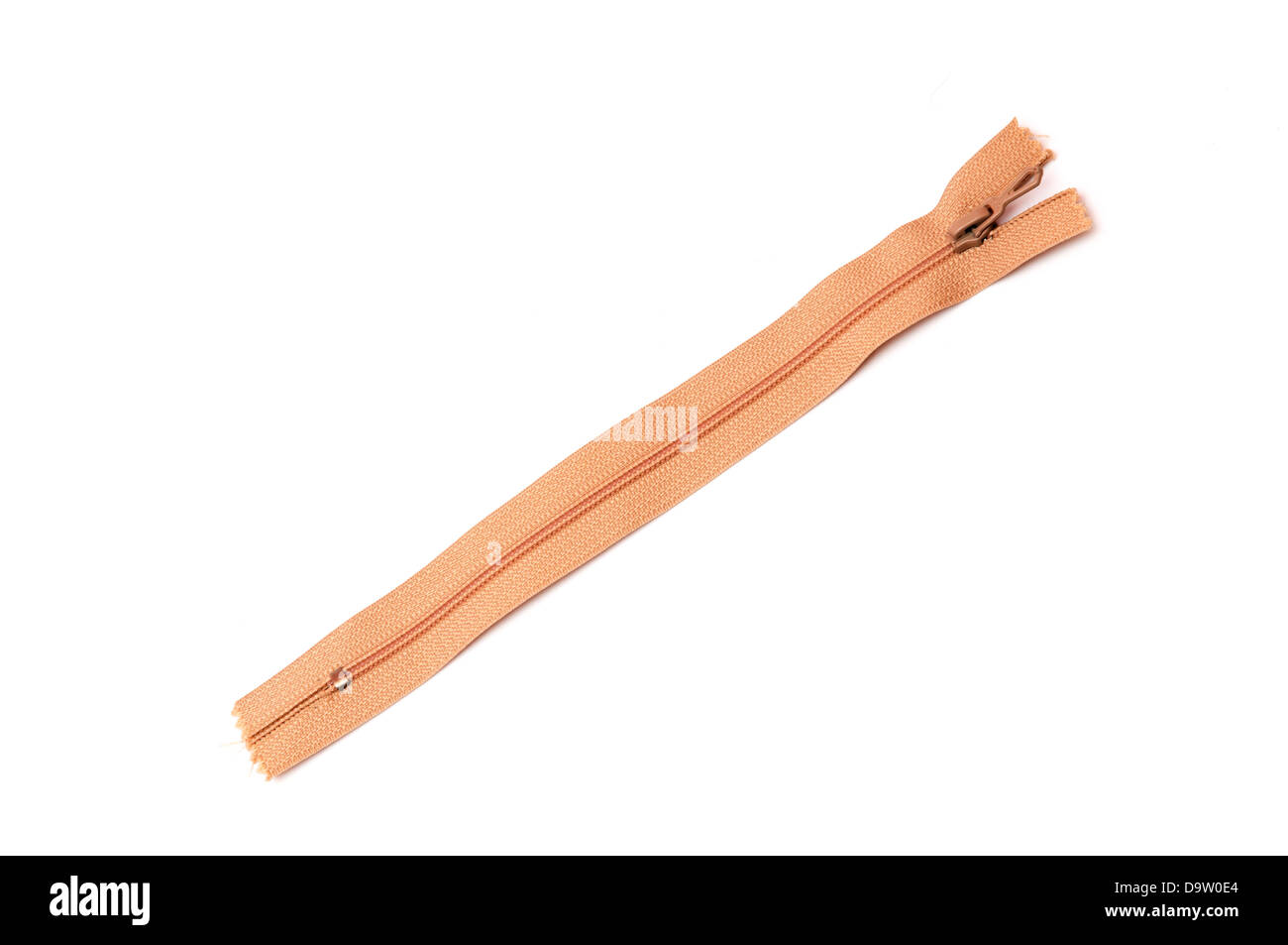 Brown zipper Cut Out Stock Images & Pictures - Alamy