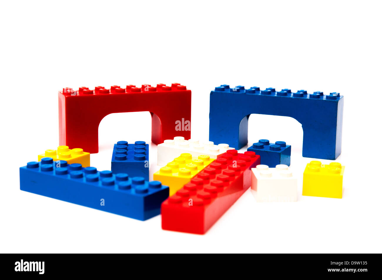 construction parts on a white background Stock Photo - Alamy