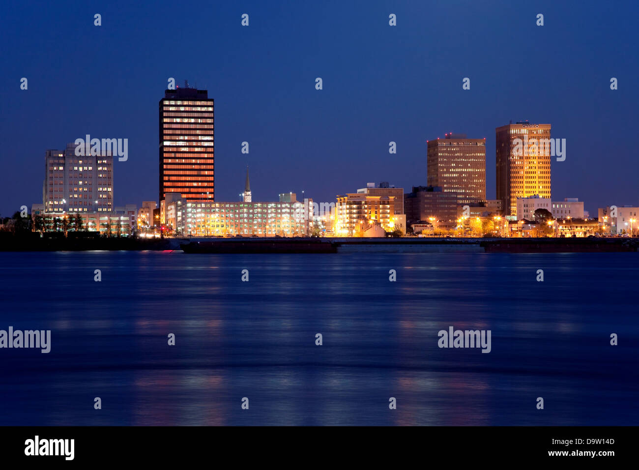 Baton Rouge Louisiana Skyline