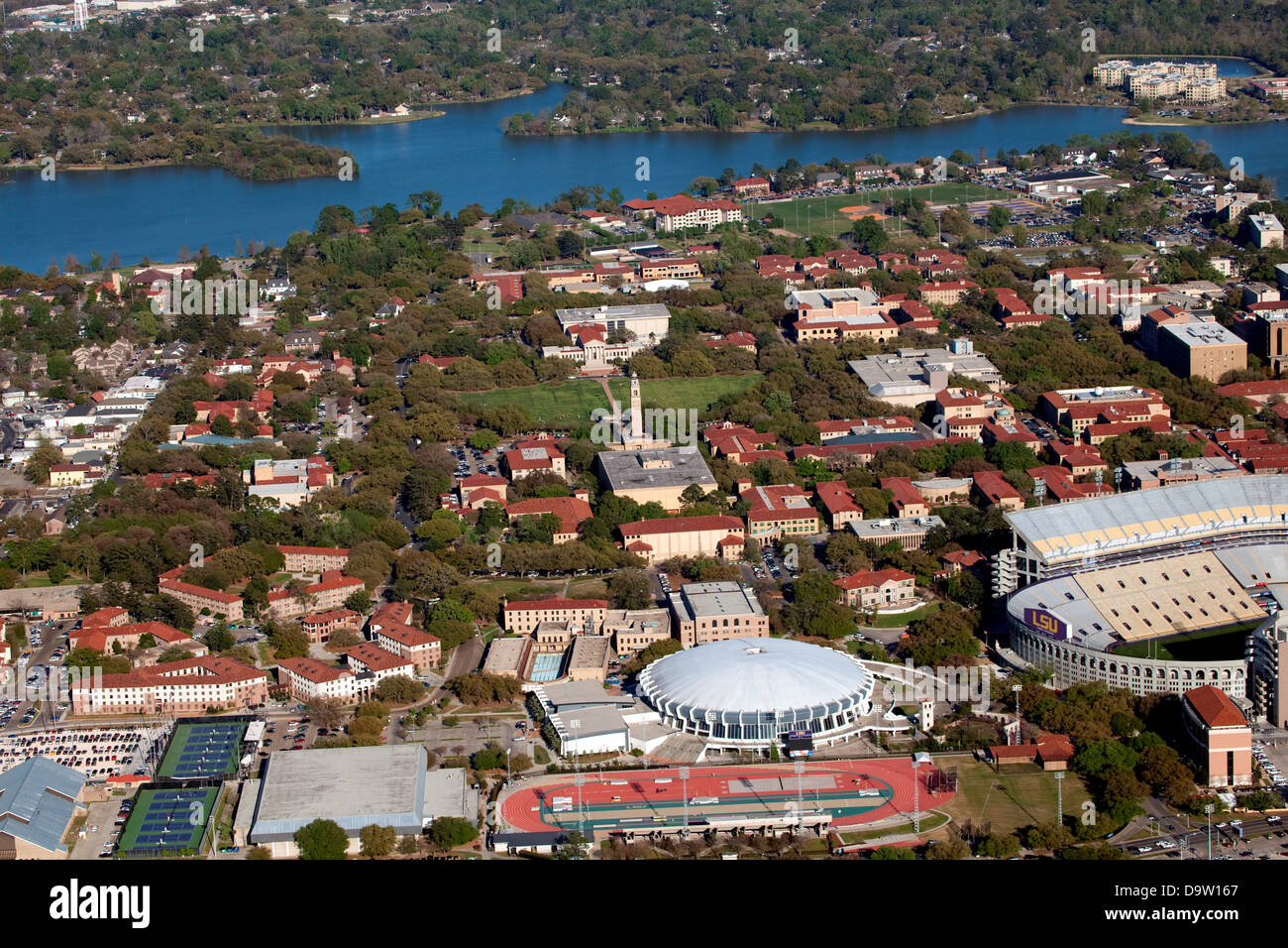 Lsu tiger stadium aerial High Resolution Stock Photography and Images ...