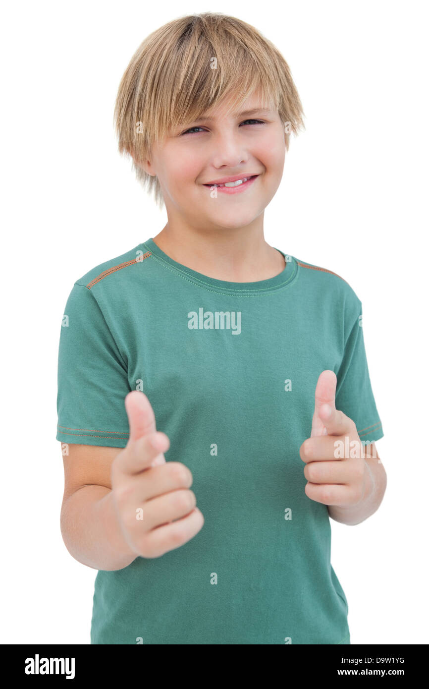 Boy green hi-res stock photography and images - Alamy