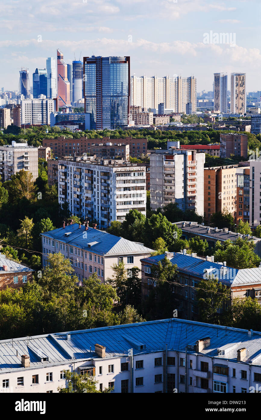 Russia moscow panorama hi-res stock photography and images - Alamy
