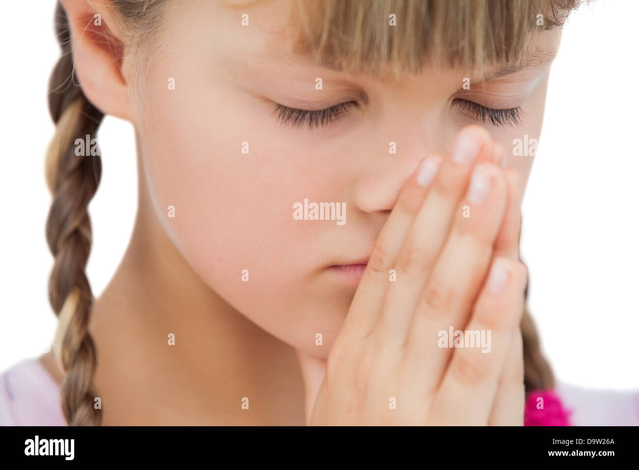 Little girl prayer hi-res stock photography and images - Alamy