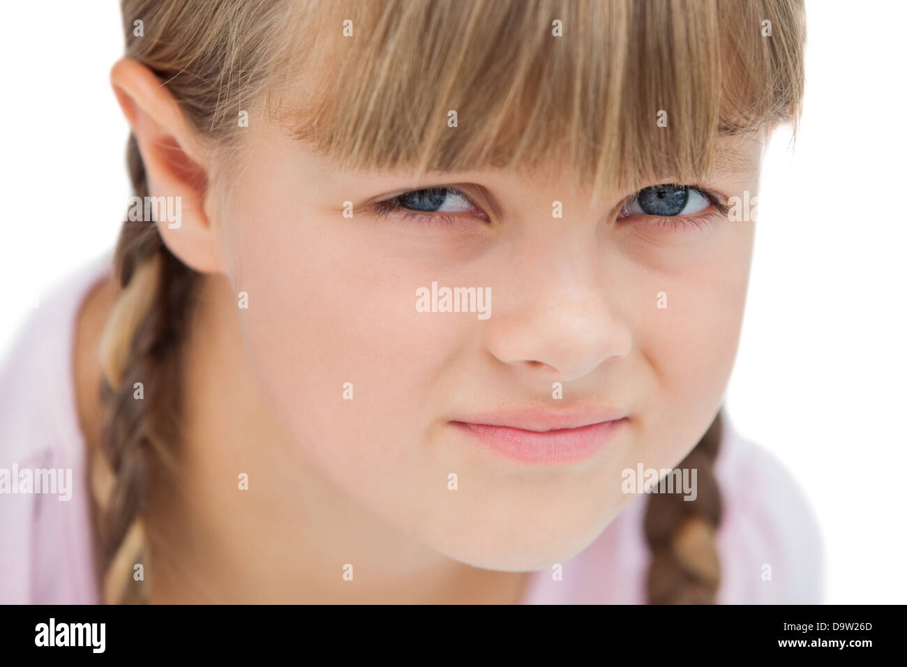 Little blonde girl Stock Photo - Alamy