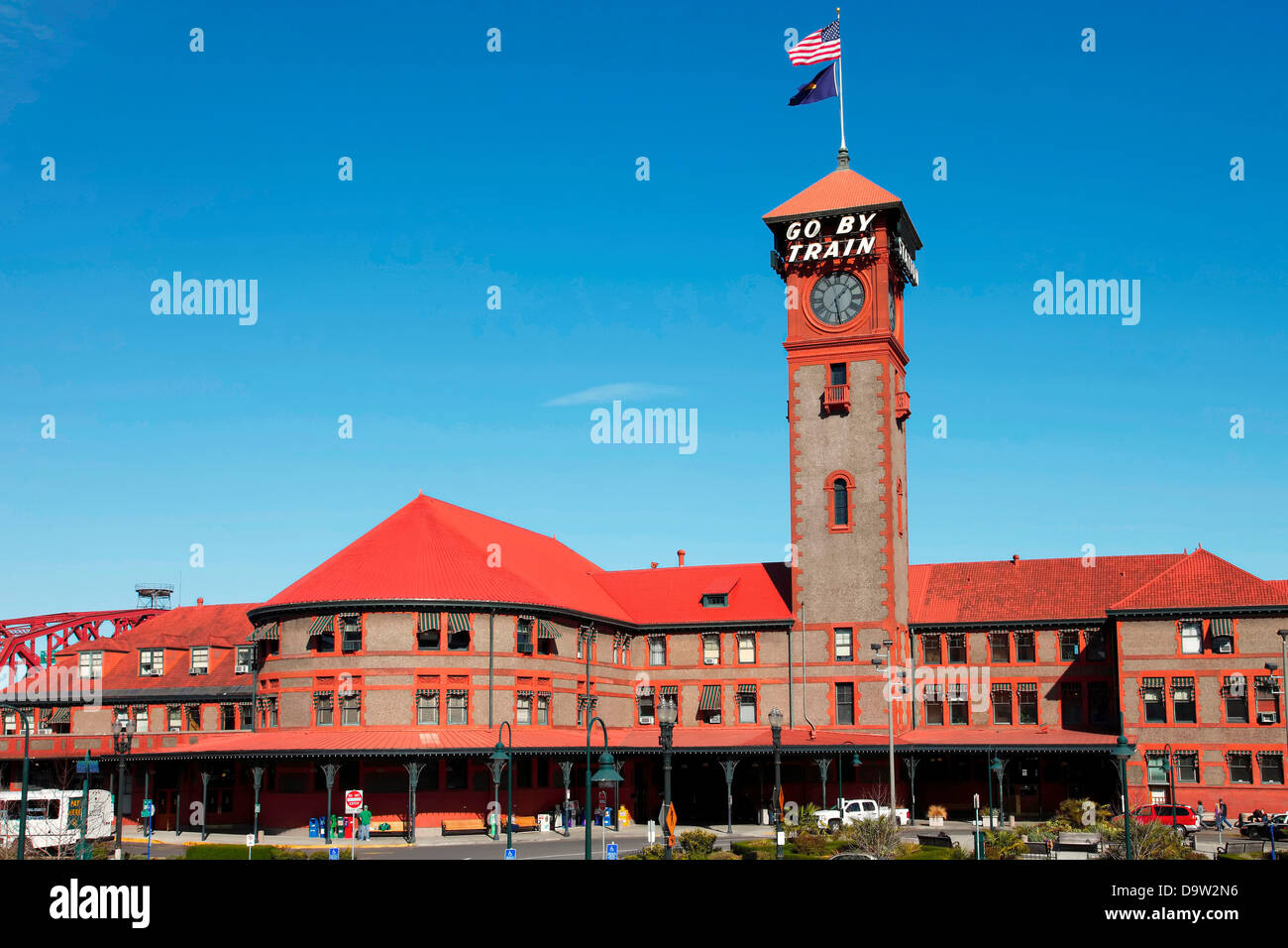 Union Station train terminal in Portland Oregon Stock Photo - Alamy