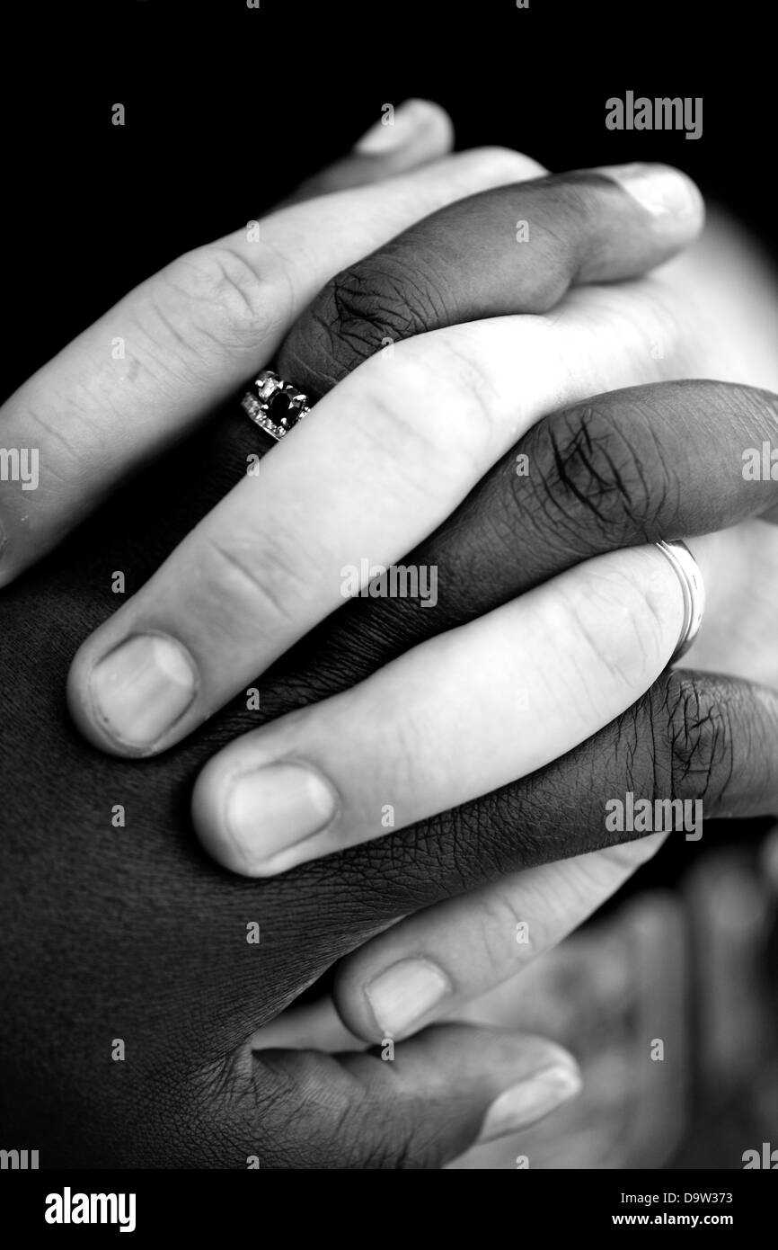 Black And White Couples Holding Hands