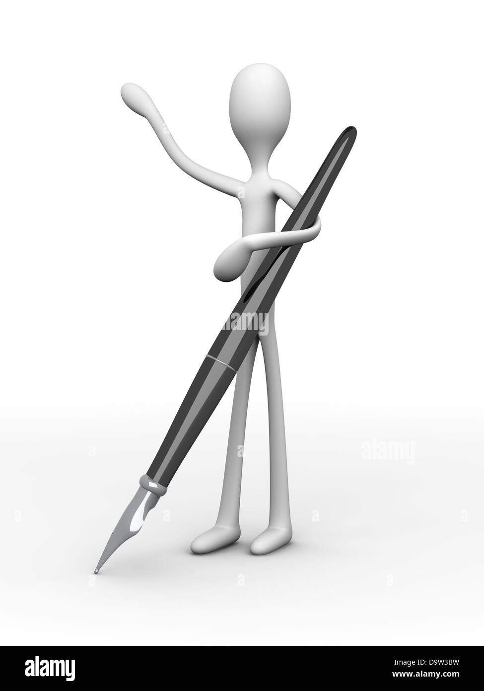 3D rendered illustration. Isolated on white Stock Photo - Alamy