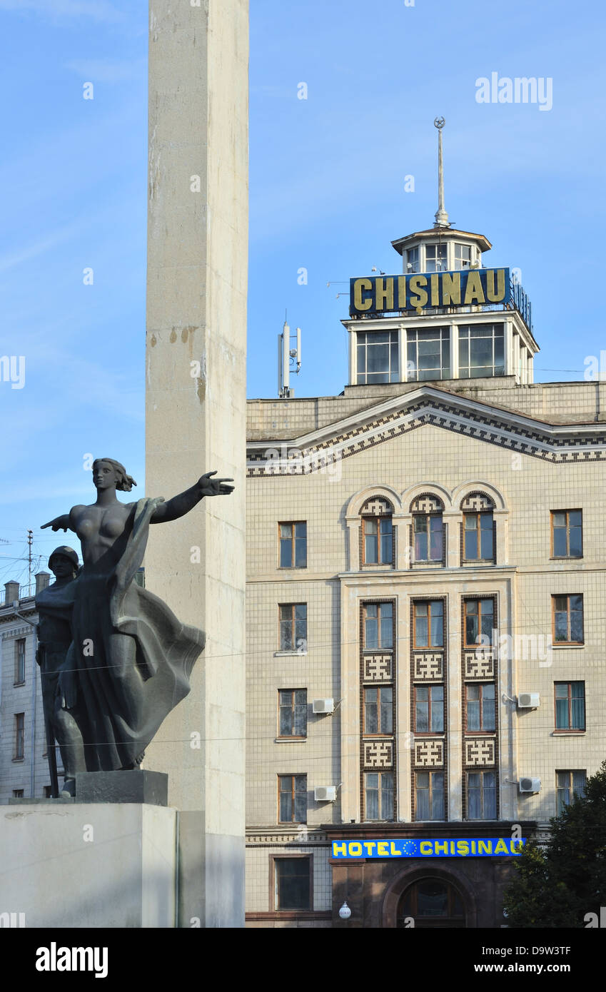 Liberty Monument, Chisinau, Moldova Stock Photo - Alamy