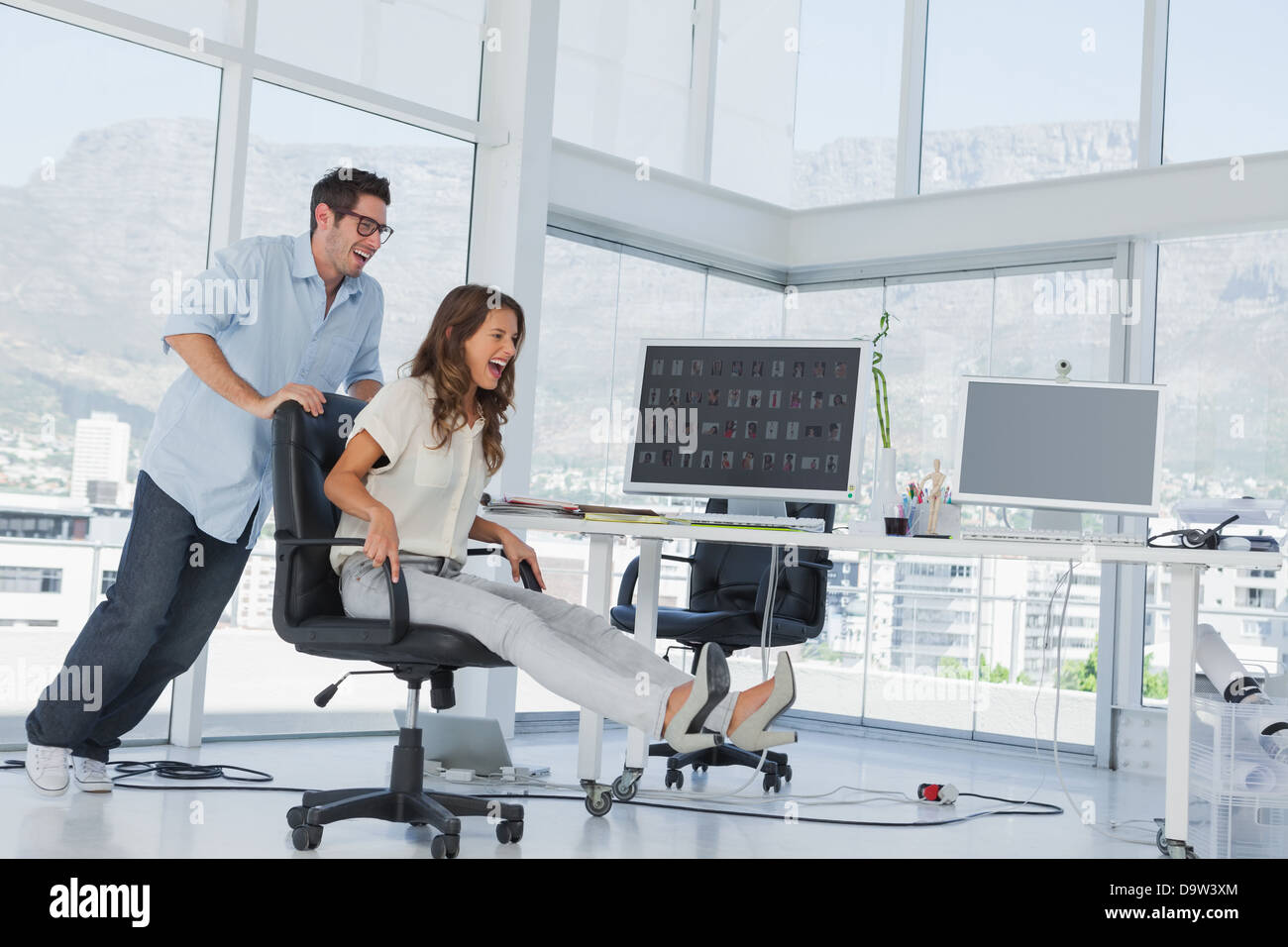 Fun office chair hi-res stock photography and images - Alamy