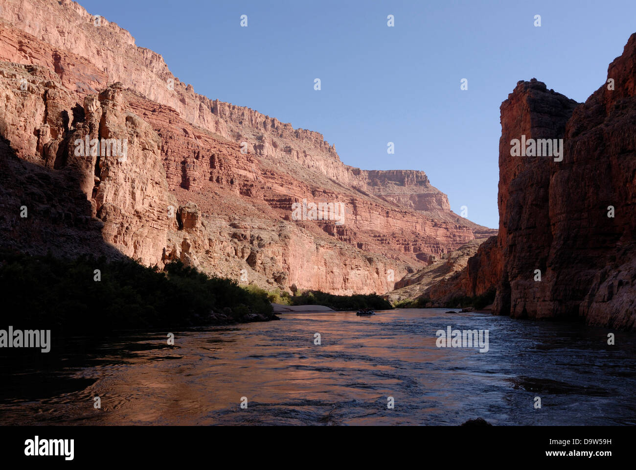 River flowing through a canyon, Colorado River, Grand Canyon, Arizona ...