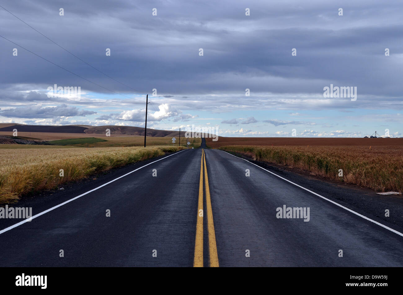Depressed road hi-res stock photography and images - Alamy