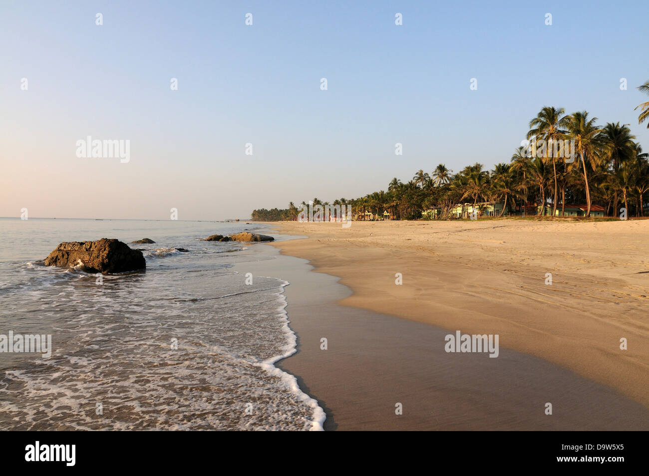 Sunset ngwe saung beach myanmar hi-res stock photography and images - Alamy