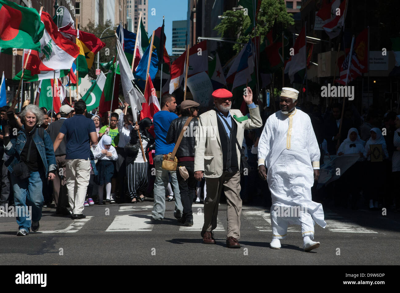 Islamic, Muslim pride parade. New York City Stock Photo - Alamy