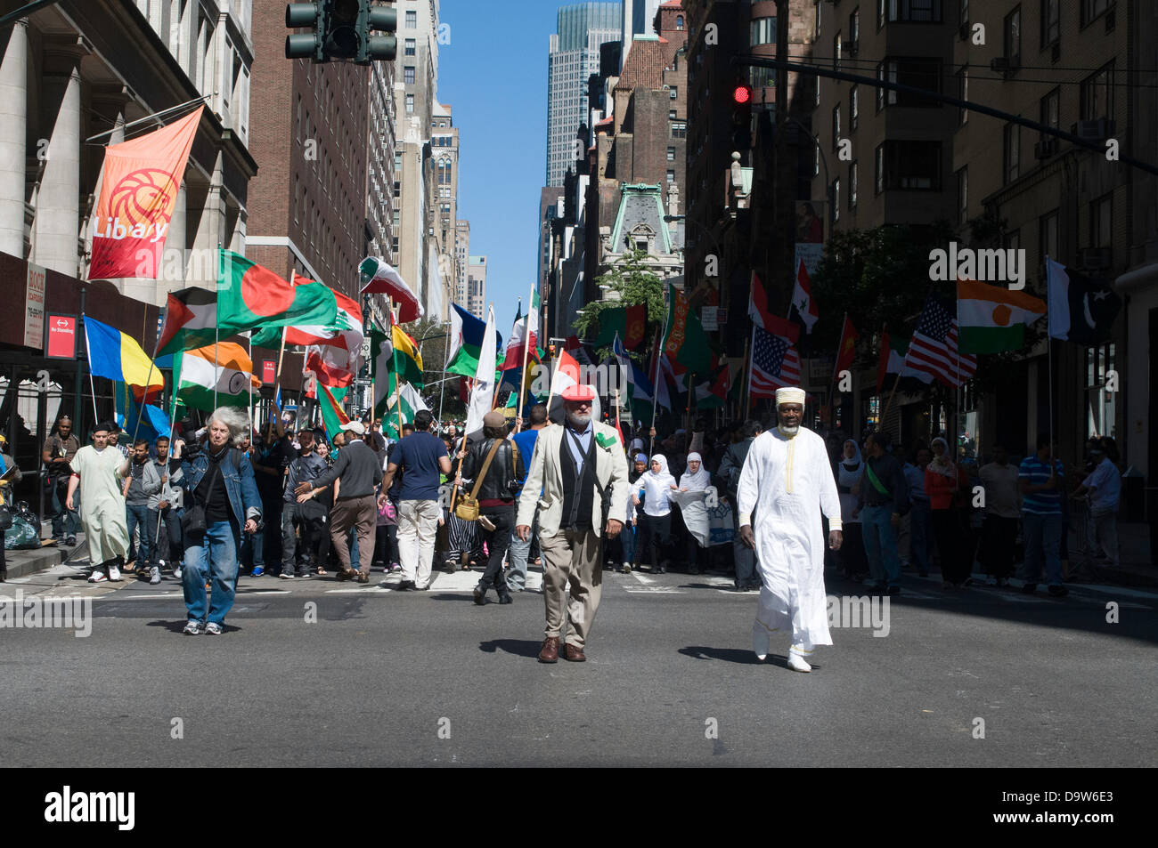 Islamic, Muslim pride parade. New York City Stock Photo - Alamy