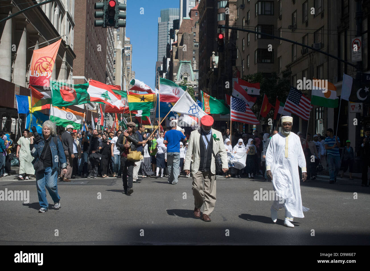 Islamic, Muslim pride parade. New York City Stock Photo - Alamy