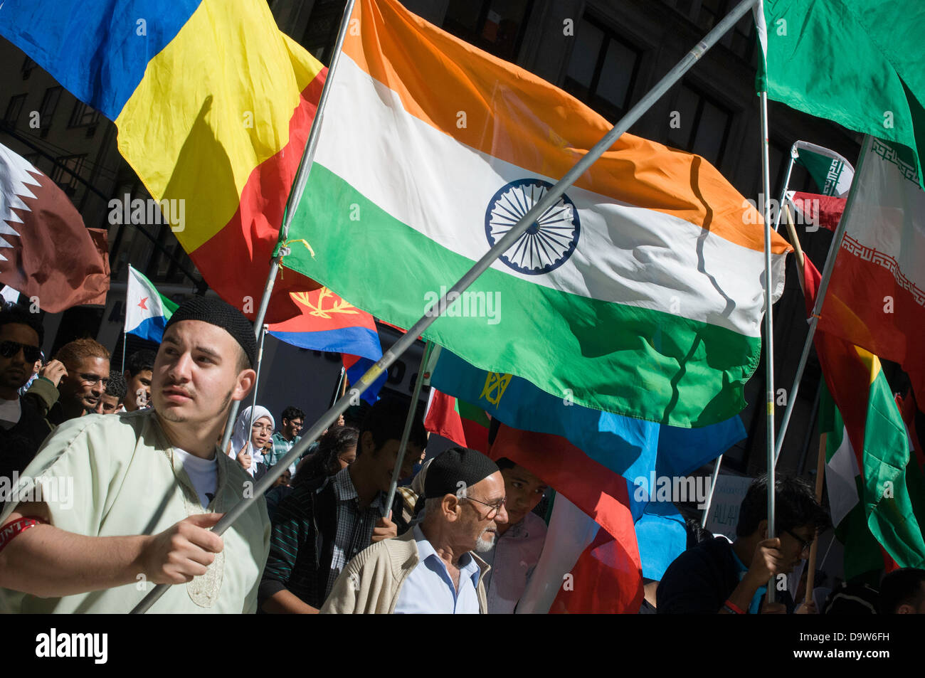 Islamic, Muslim pride parade. New York City Stock Photo - Alamy