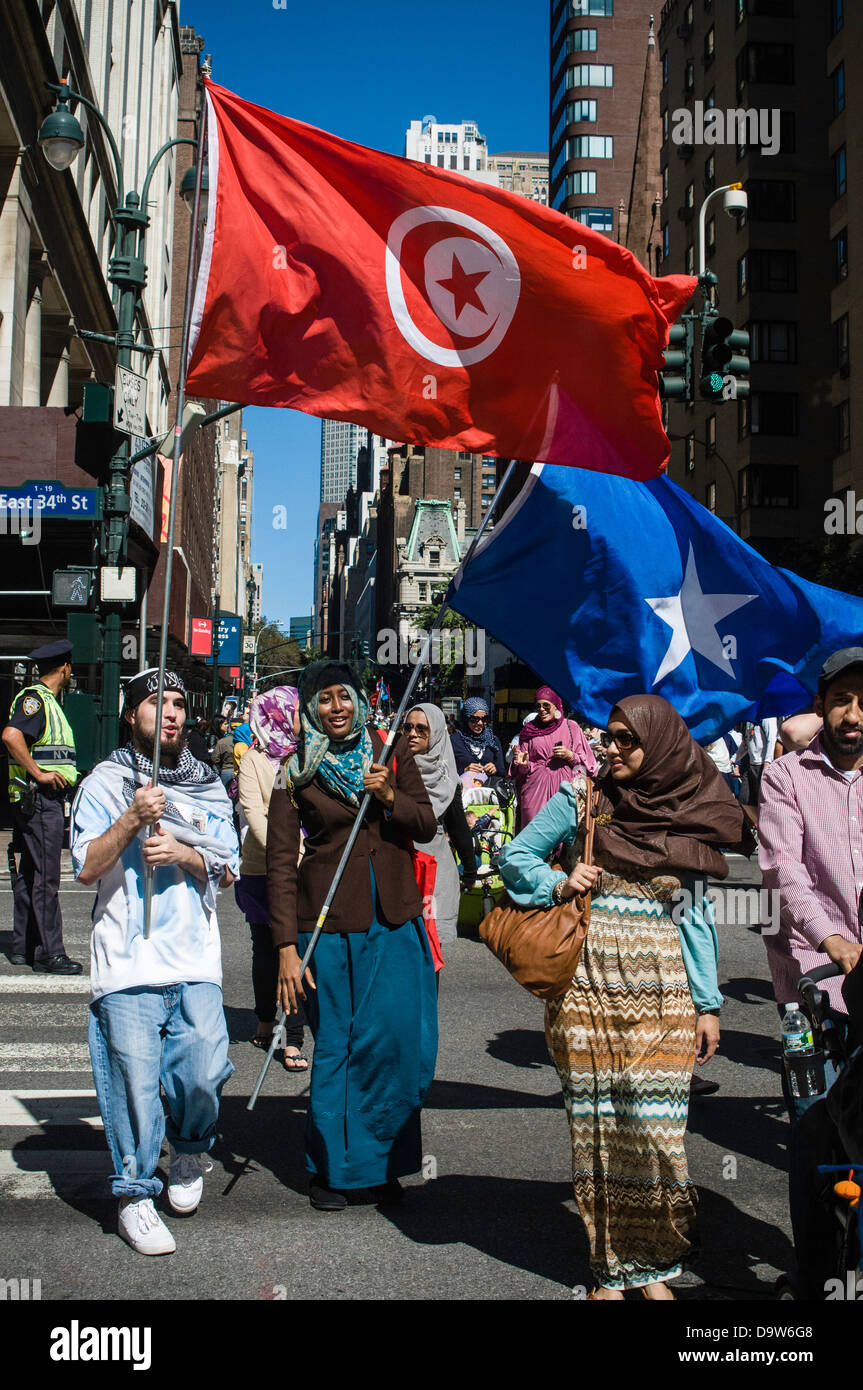 Islamic, Muslim pride parade. New York City Stock Photo - Alamy