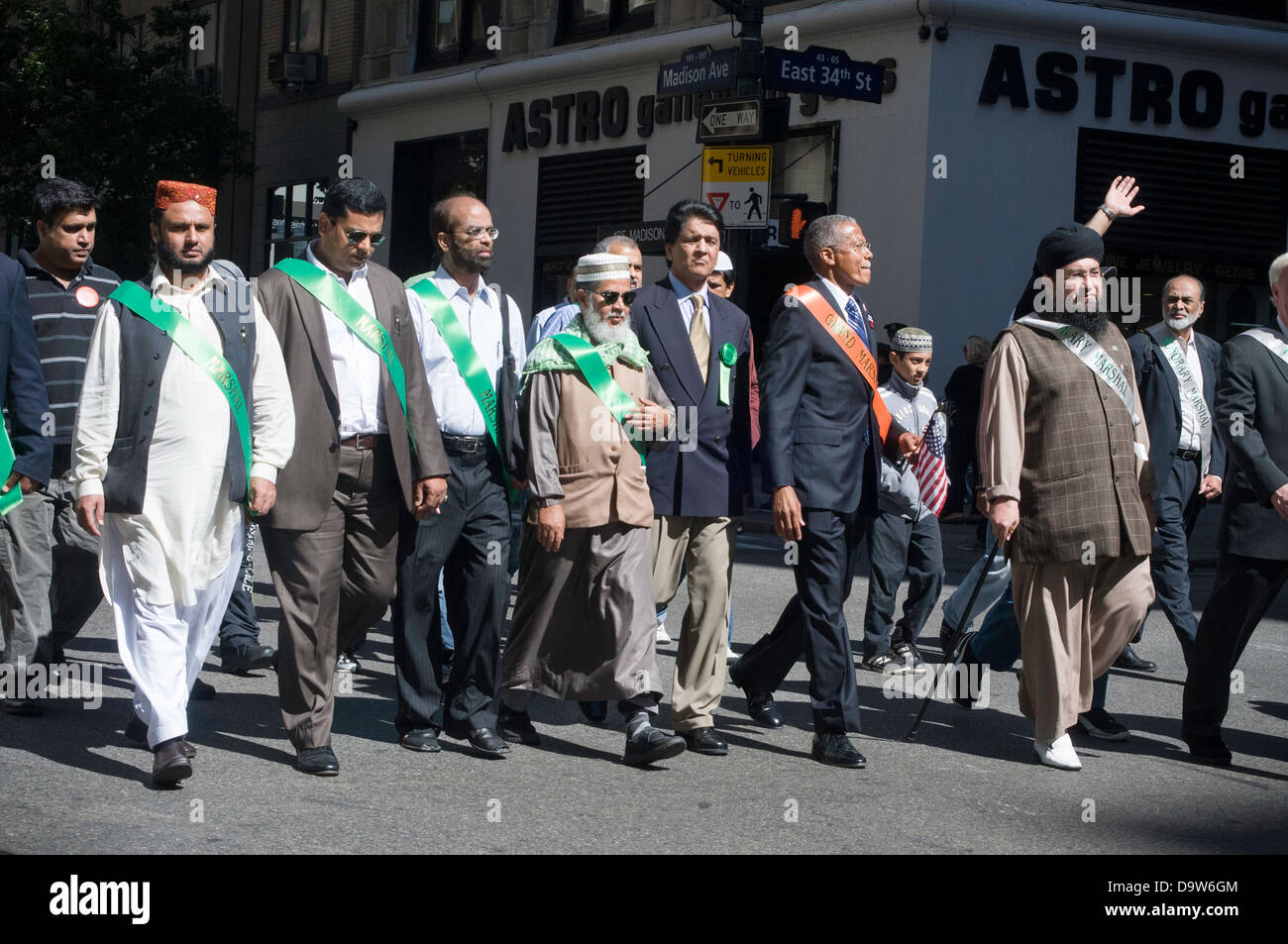 Islamic, Muslim pride parade. New York City Stock Photo - Alamy