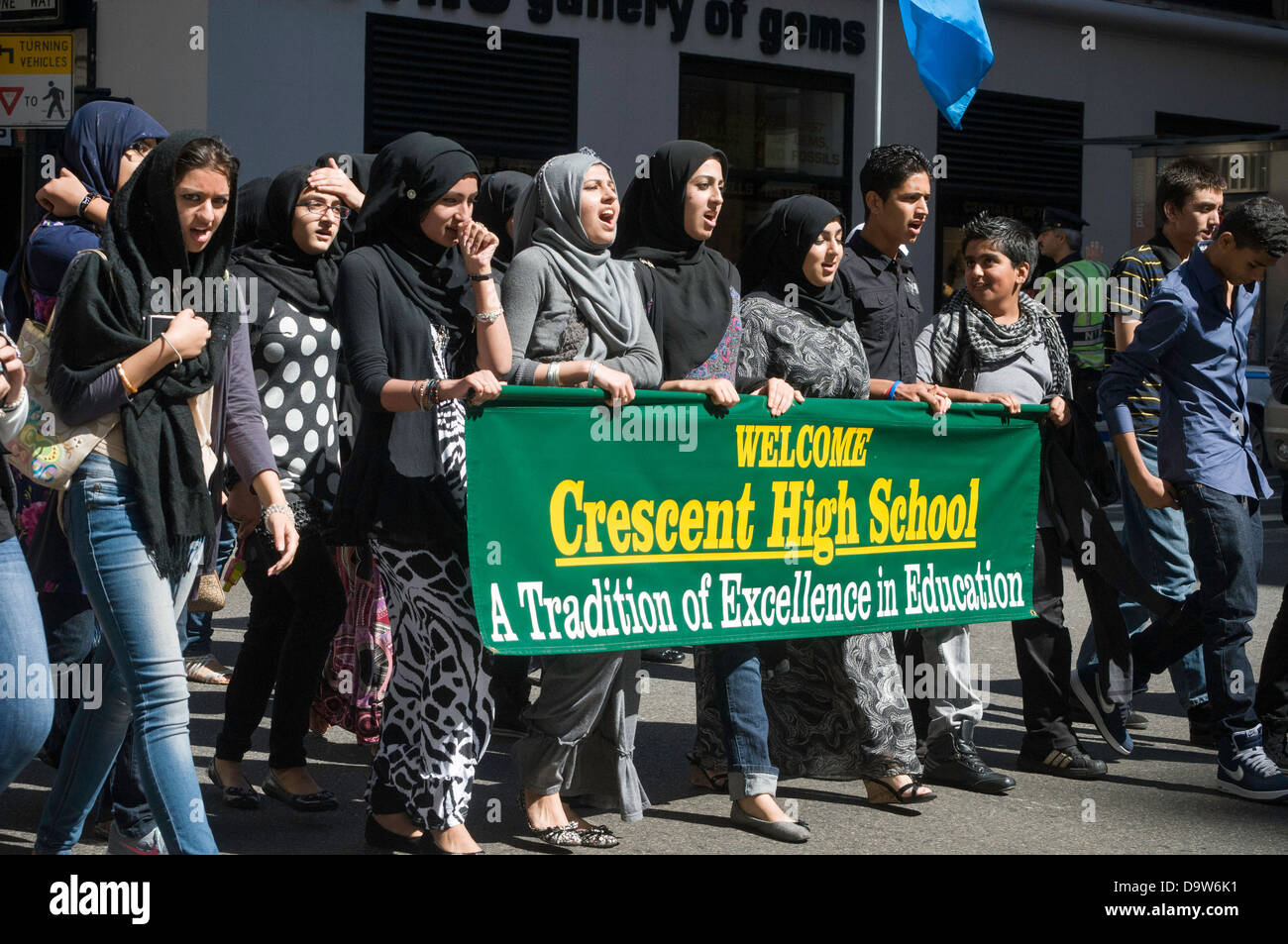 Islamic, Muslim pride parade. New York City Stock Photo - Alamy