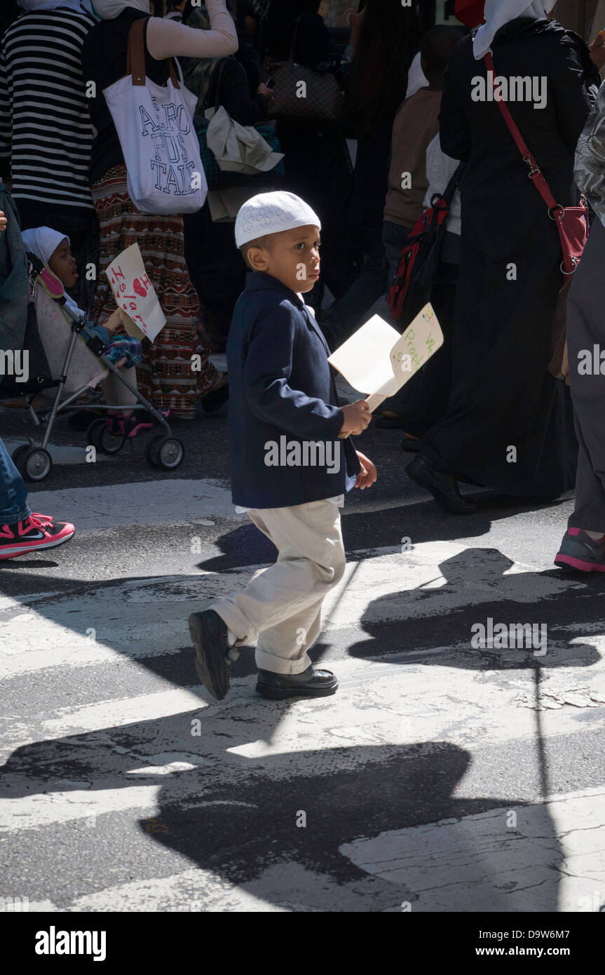 Islamic, Muslim pride parade. New York City Stock Photo - Alamy