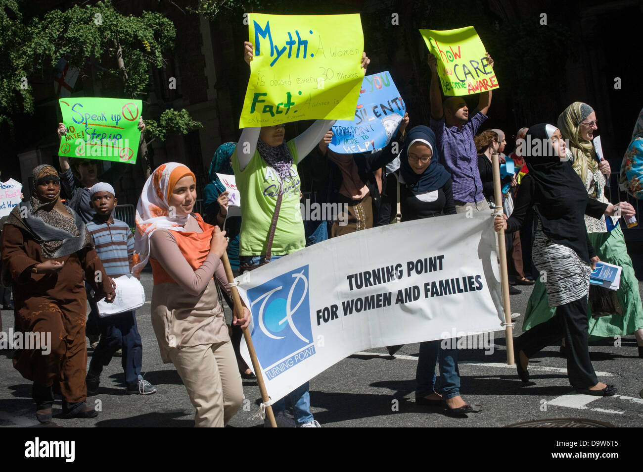Islamic, Muslim pride parade. New York City Stock Photo - Alamy