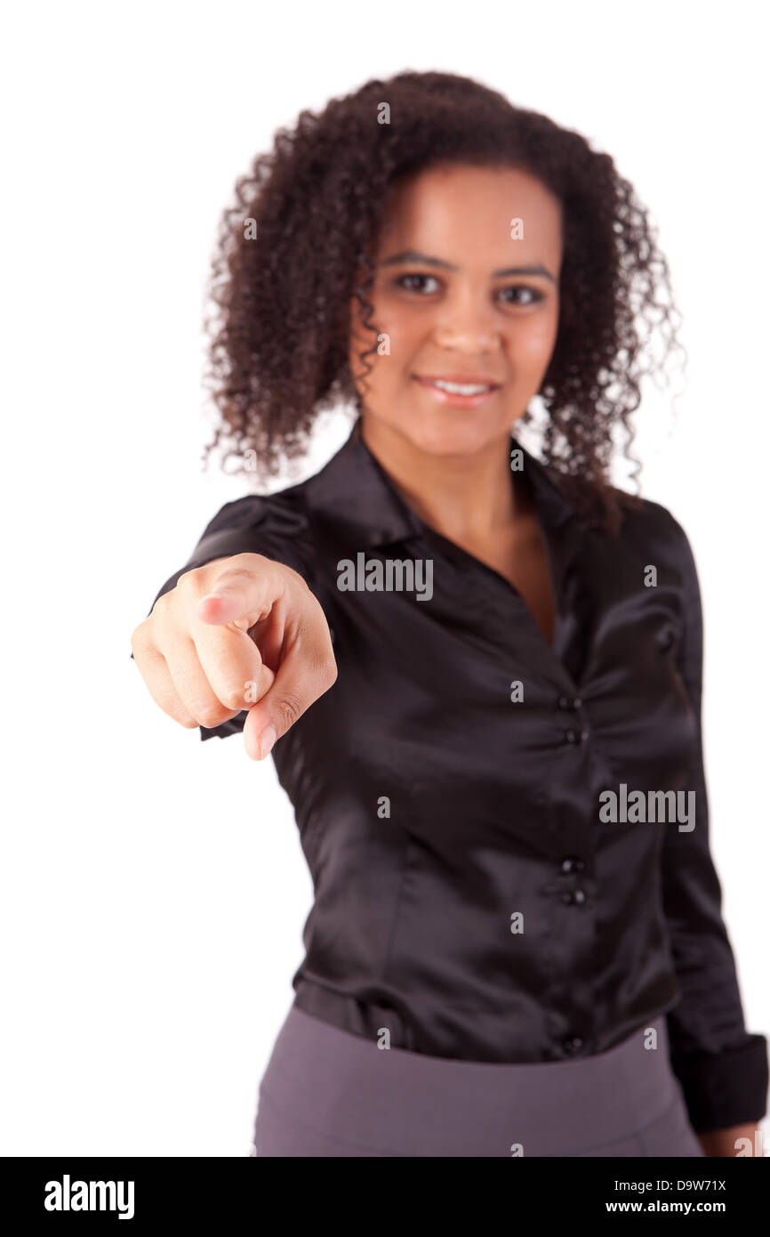 Pointing Forward Focus On Finger High Resolution Stock Photography and ...