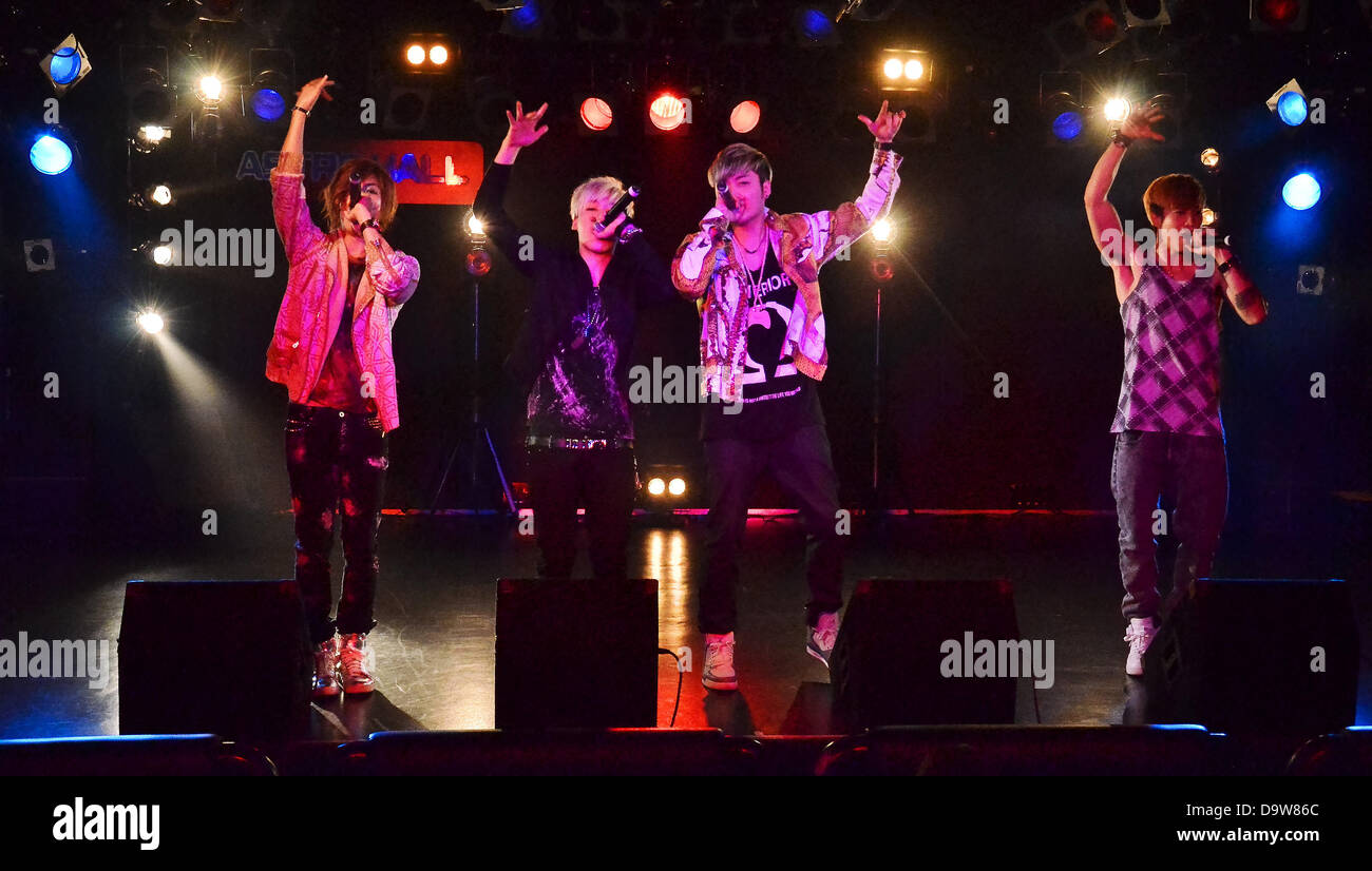 MIB, Jun 24, 2013 : MIB, Tokyo, Japan, June 24, 2013 : Korean Hip hop ...