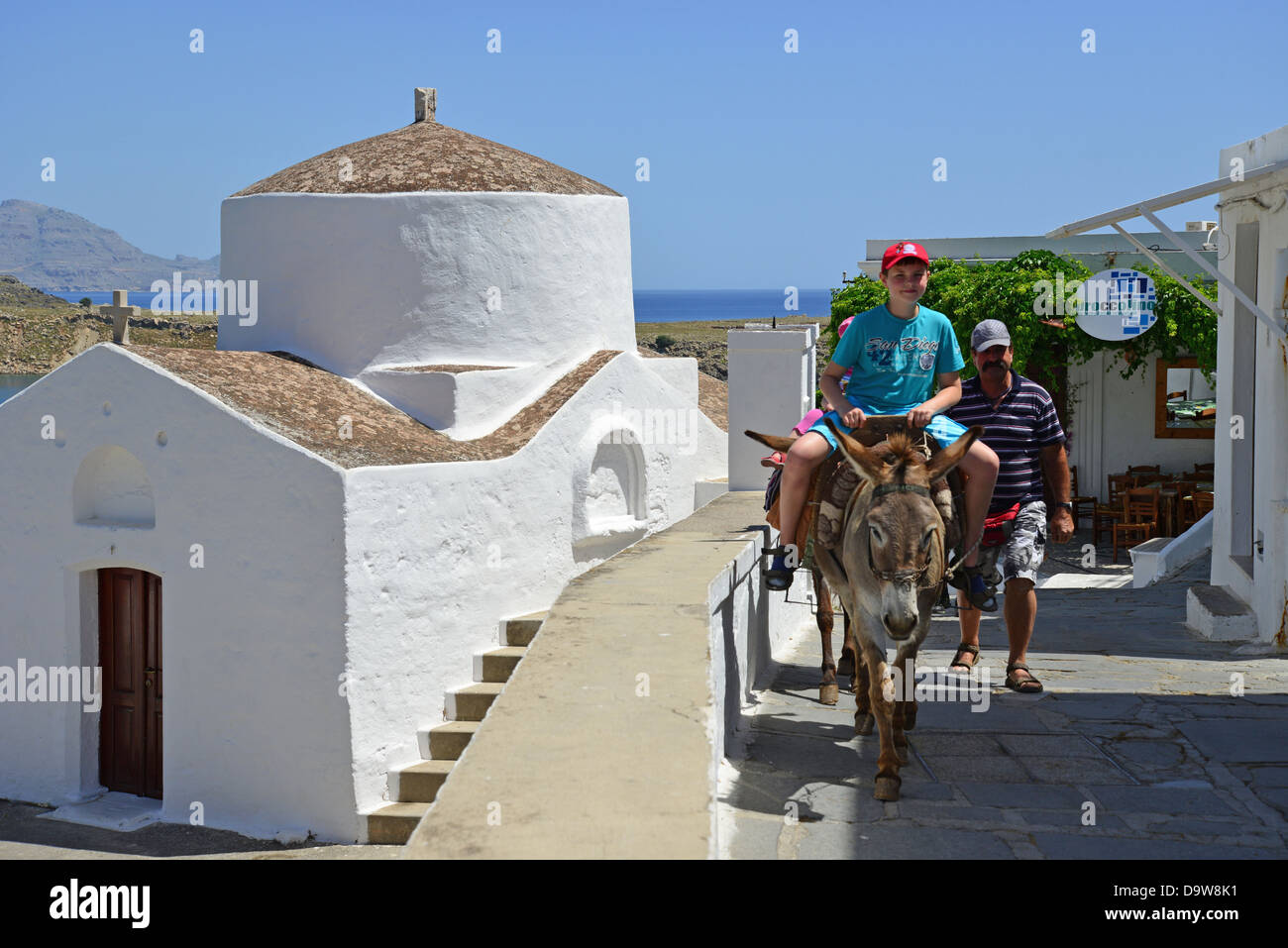 14th century Chapel of St George Pahimahiotis, Lindos, Rhodes (Rodos ...
