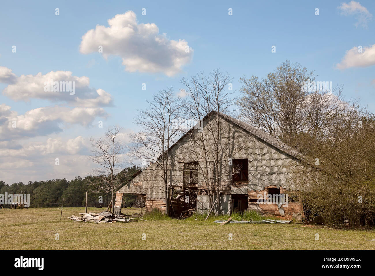 USA, Arkansas, Bearden, Old barn Stock Photo - Alamy