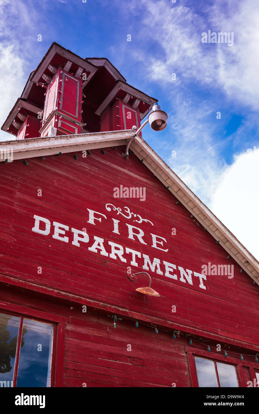 Historic firehouse, Ridgway, Colorado USA Stock Photo - Alamy