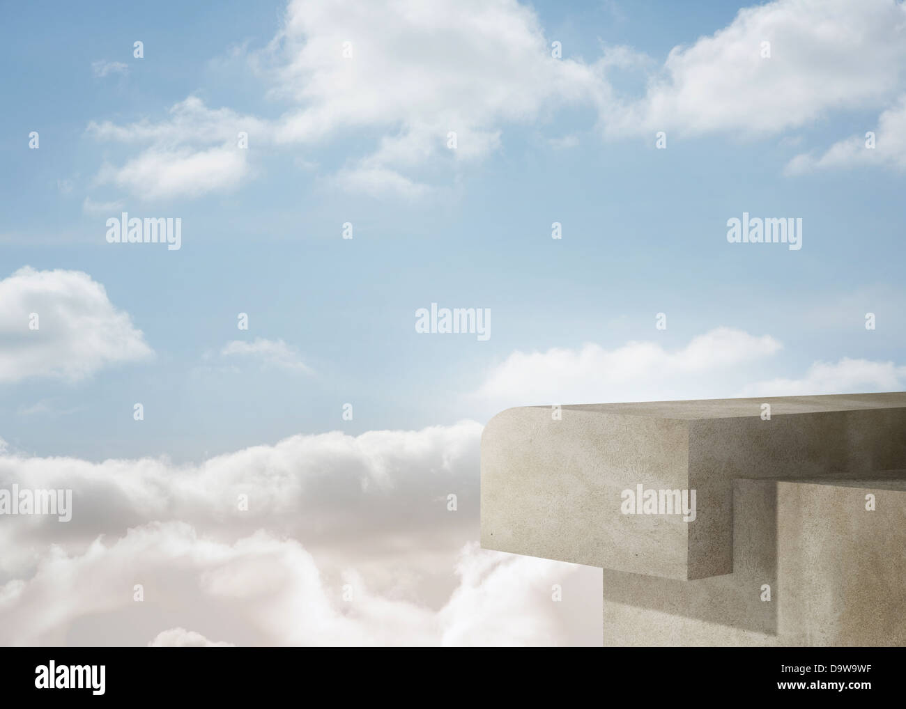 Building with clouds hi-res stock photography and images - Alamy