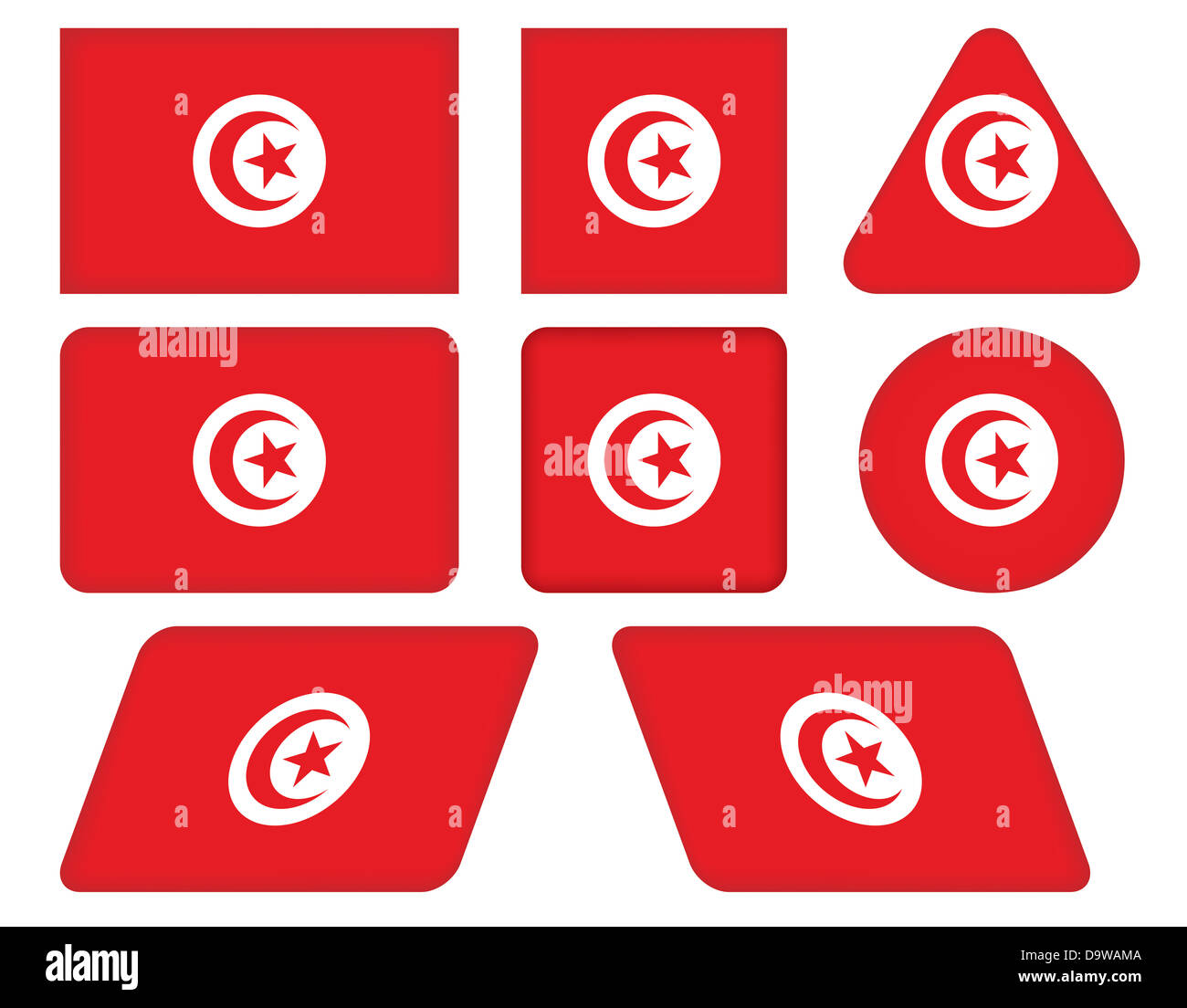 Banner button tunisia hi-res stock photography and images - Alamy