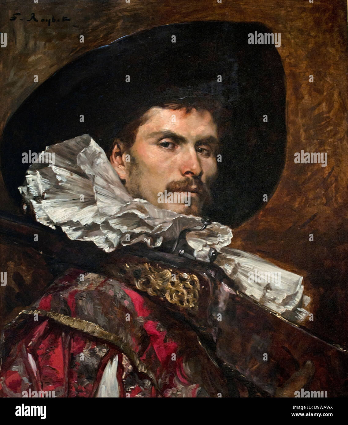 L'Arquebusier - The Musketeer 1898 Ferdinand Roybet 1840-1920 France ...