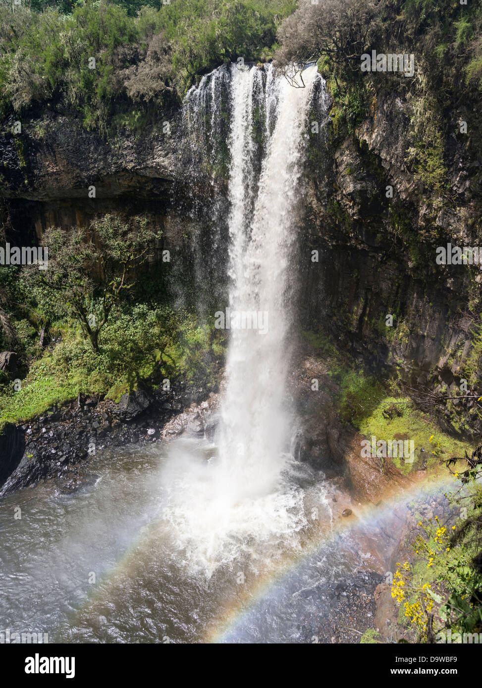 Chania falls aberdare national park hi-res stock photography and images ...