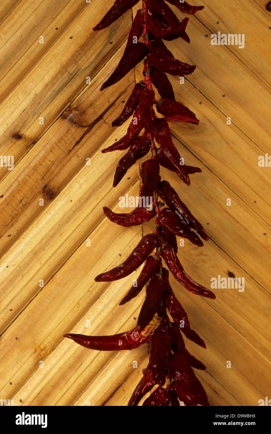 China, Guangxi Province, Near Guilin, Longji Area, Village, Chili ...