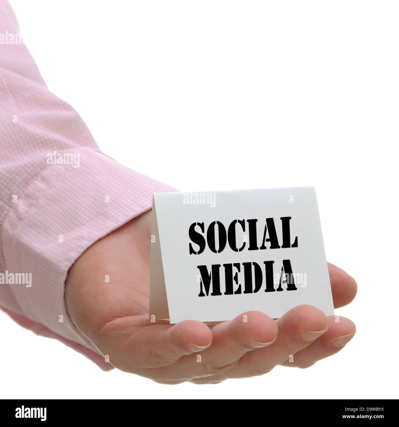 Social media - sign serial Stock Photo - Alamy