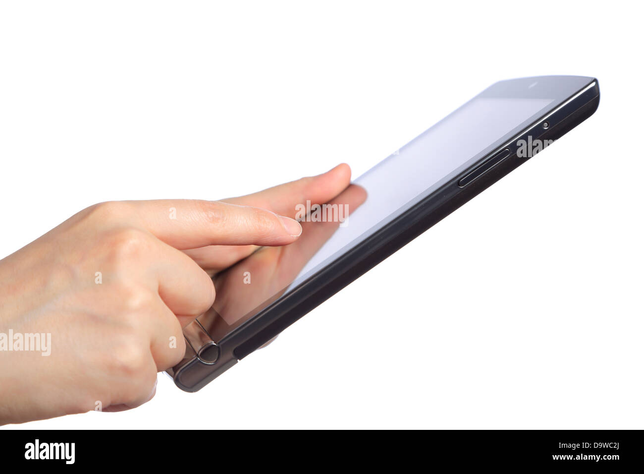Hands pointing touch screen tablet PC Stock Photo - Alamy Hands pointing touch screen tablet PC Stock Photo - Alamy