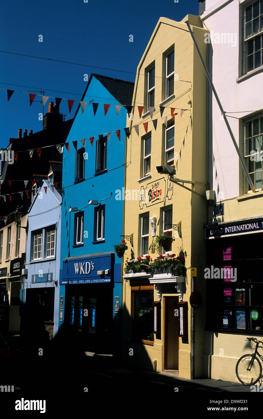Shopping street st peter port guernsey hi-res stock photography and ...