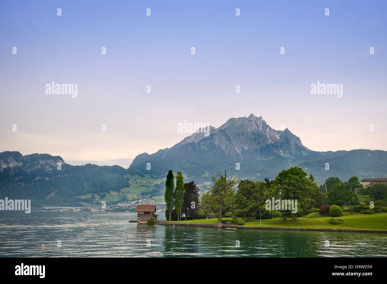 Switzerland, Lucerne lake, landscape Stock Photo - Alamy